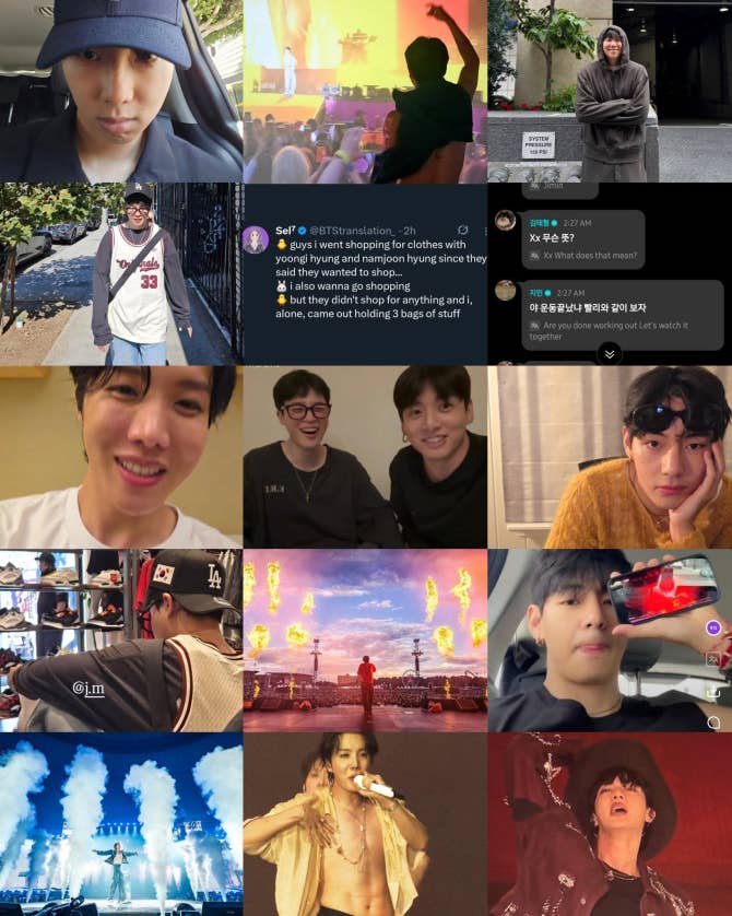 BTS Community Post - kim namjoon — ig update kim seokjin — ig update ...