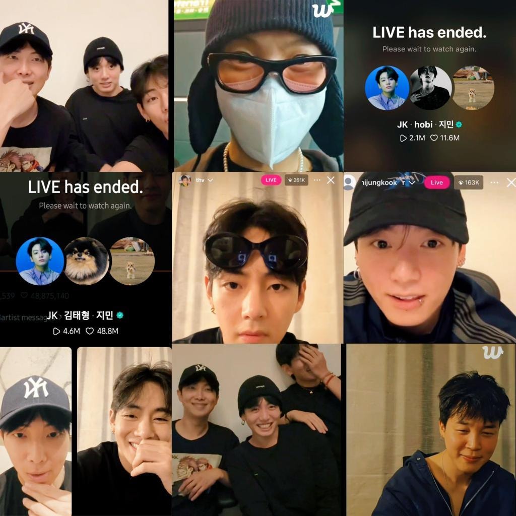 BTS Community Post - THESE TWO DAYS SOUND LIKE HEAVEN 😭