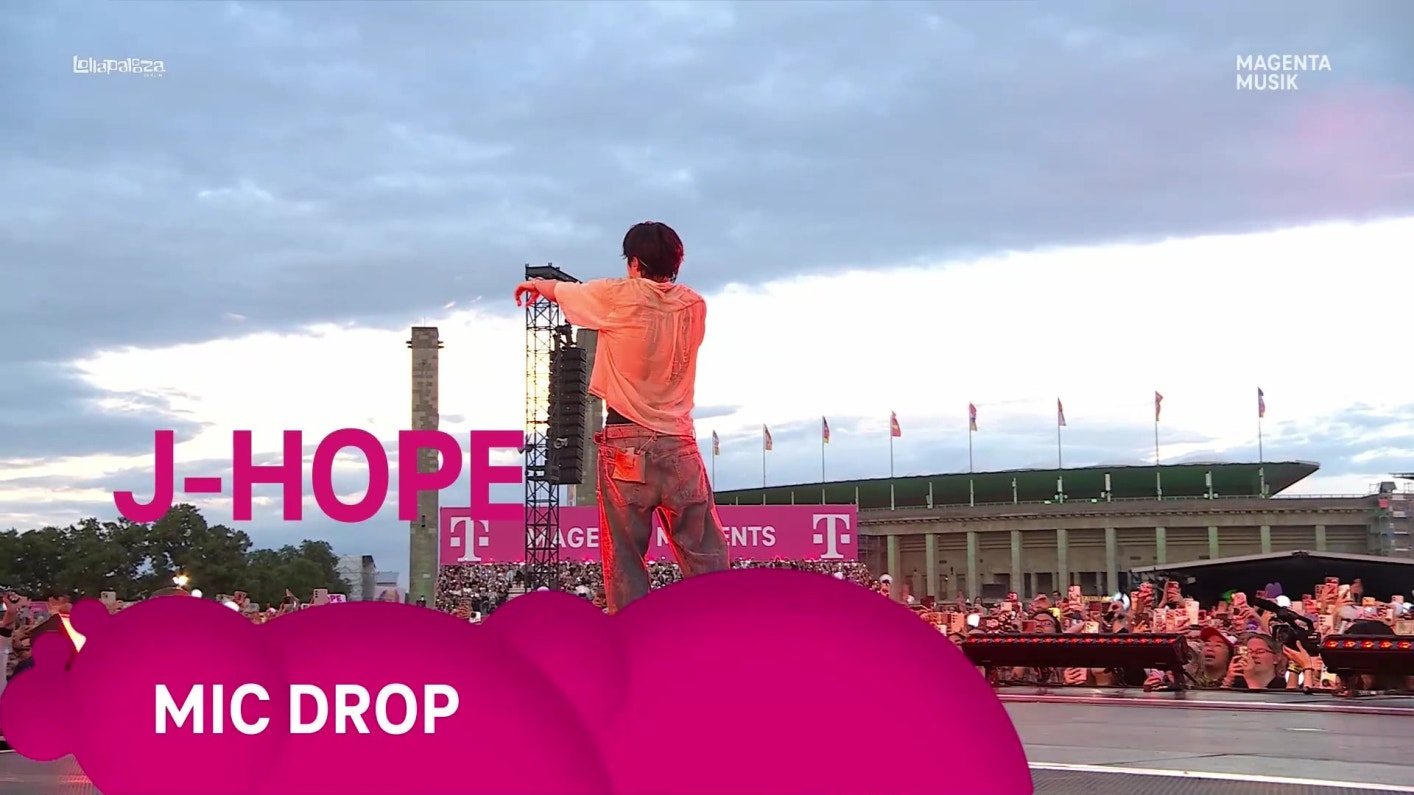 Weverse BTS Media - j-hope 'MIC Drop' @ Lollapalooza Berlin 2025