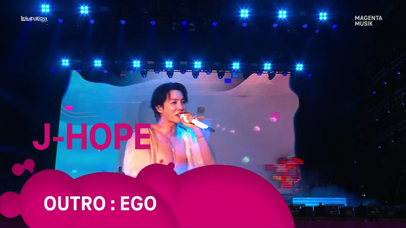 Weverse BTS Media - j-hope 'Outro : Ego' @ Lollapalooza Berlin 2025