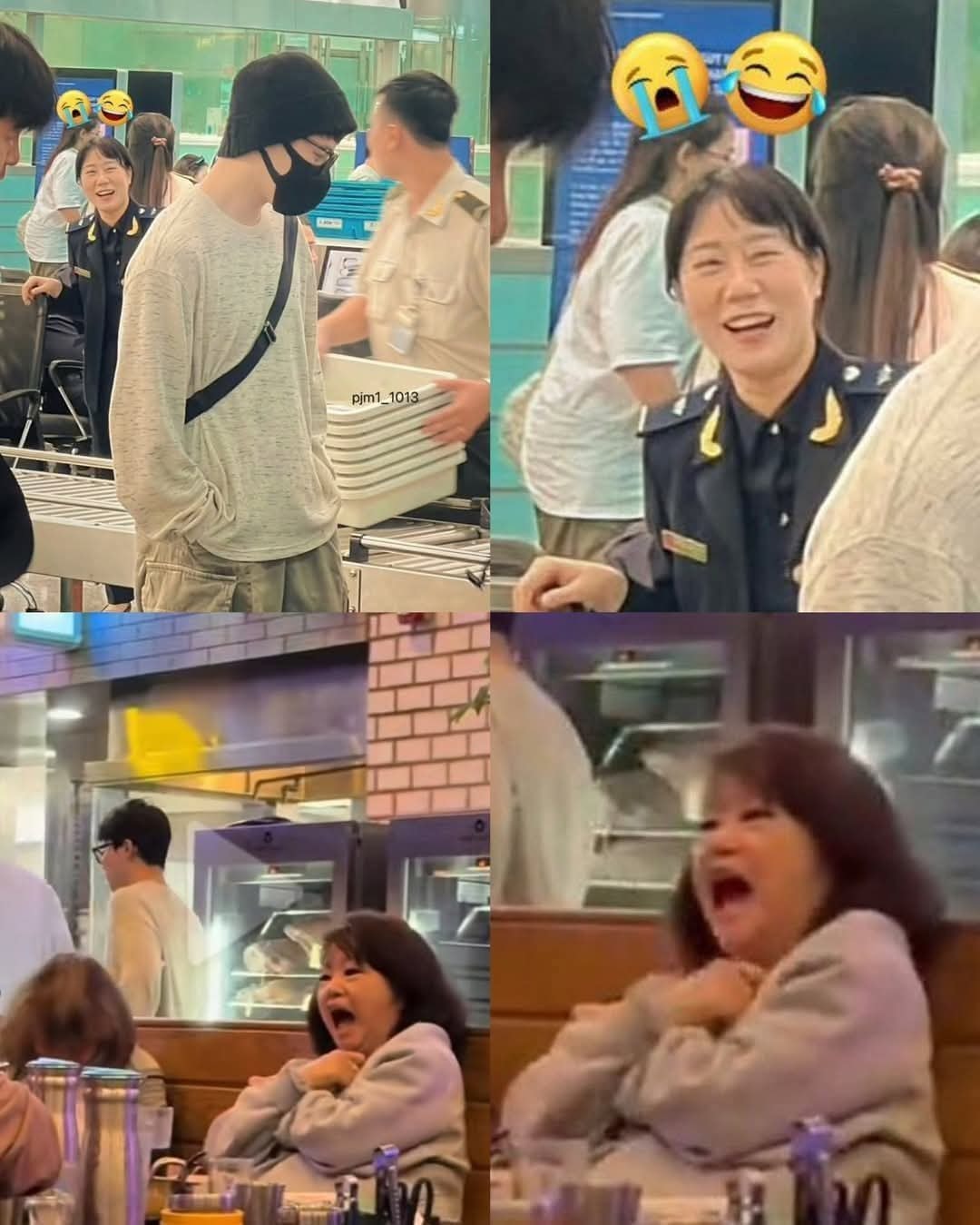 BTS Community Post - The Jimin effect in real life🤣 🤭 #jimin