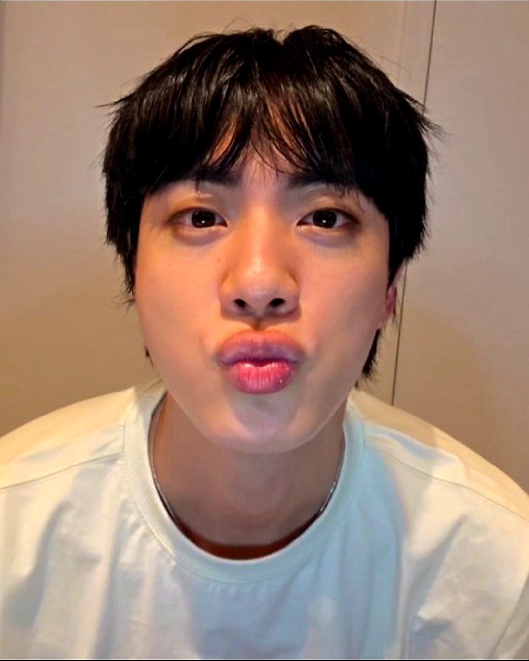 BTS Community Post - Jin worldwide handsome 💗🧁🎀 🍭 a pure sweetie cutie