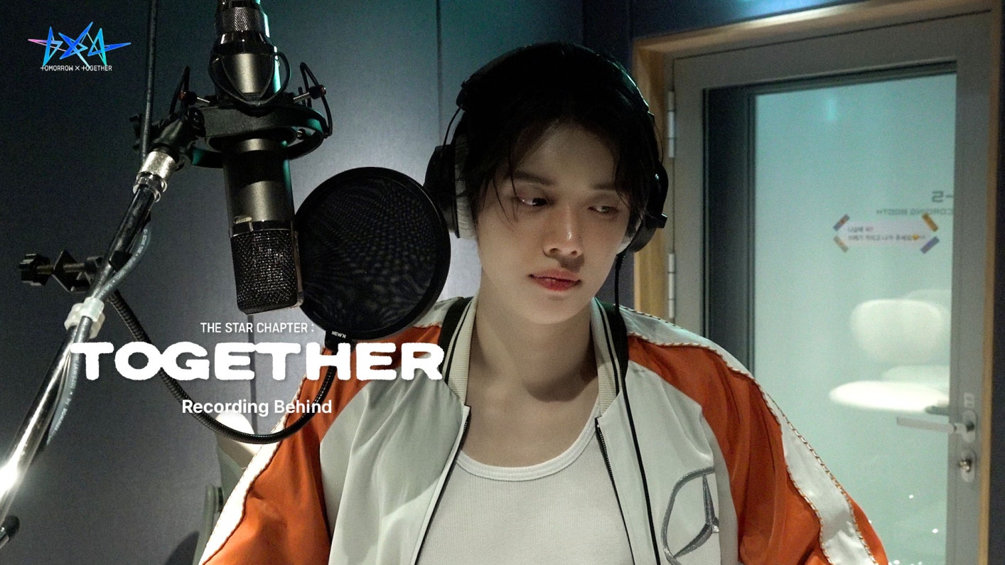 Weverse TOMORROW X TOGETHER Media - ‘The Star Chapter: TOGETHER’ Recording Behind | TXT (투모로우바이투게더)