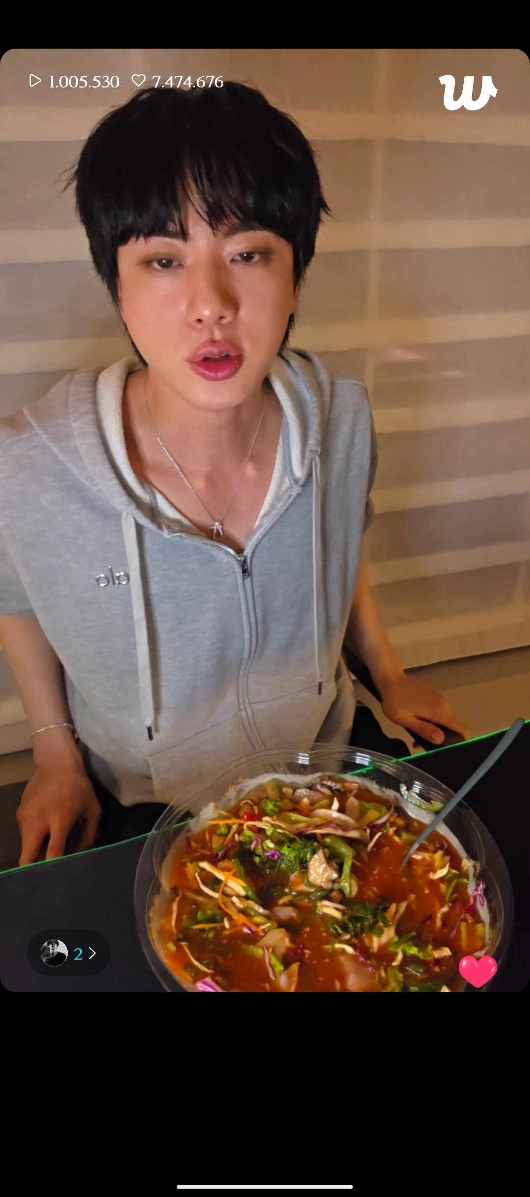 BTS Community Post - DEAR SEOKJIN 💘💘💘