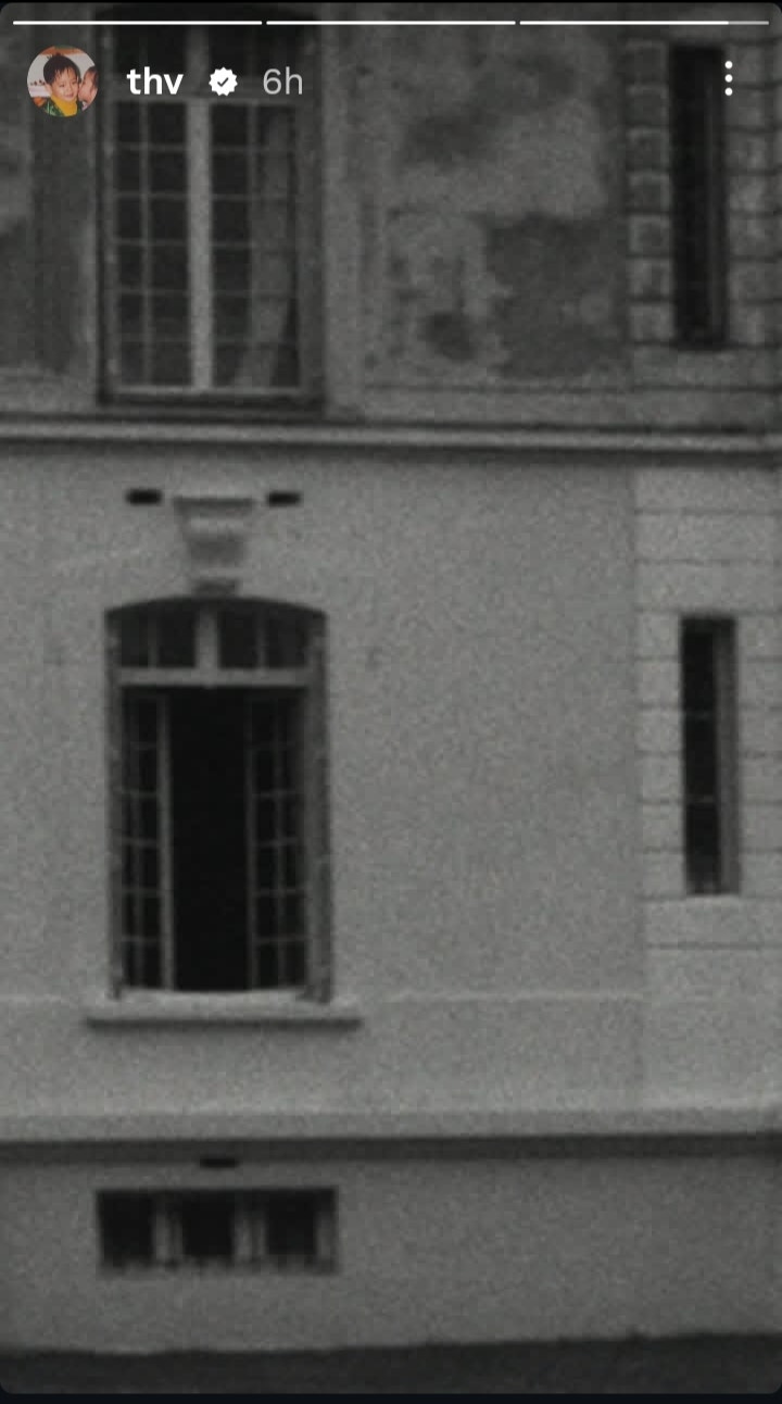 BTS Community Post - V, this photo isn’t just a window… it’s a glimpse ...