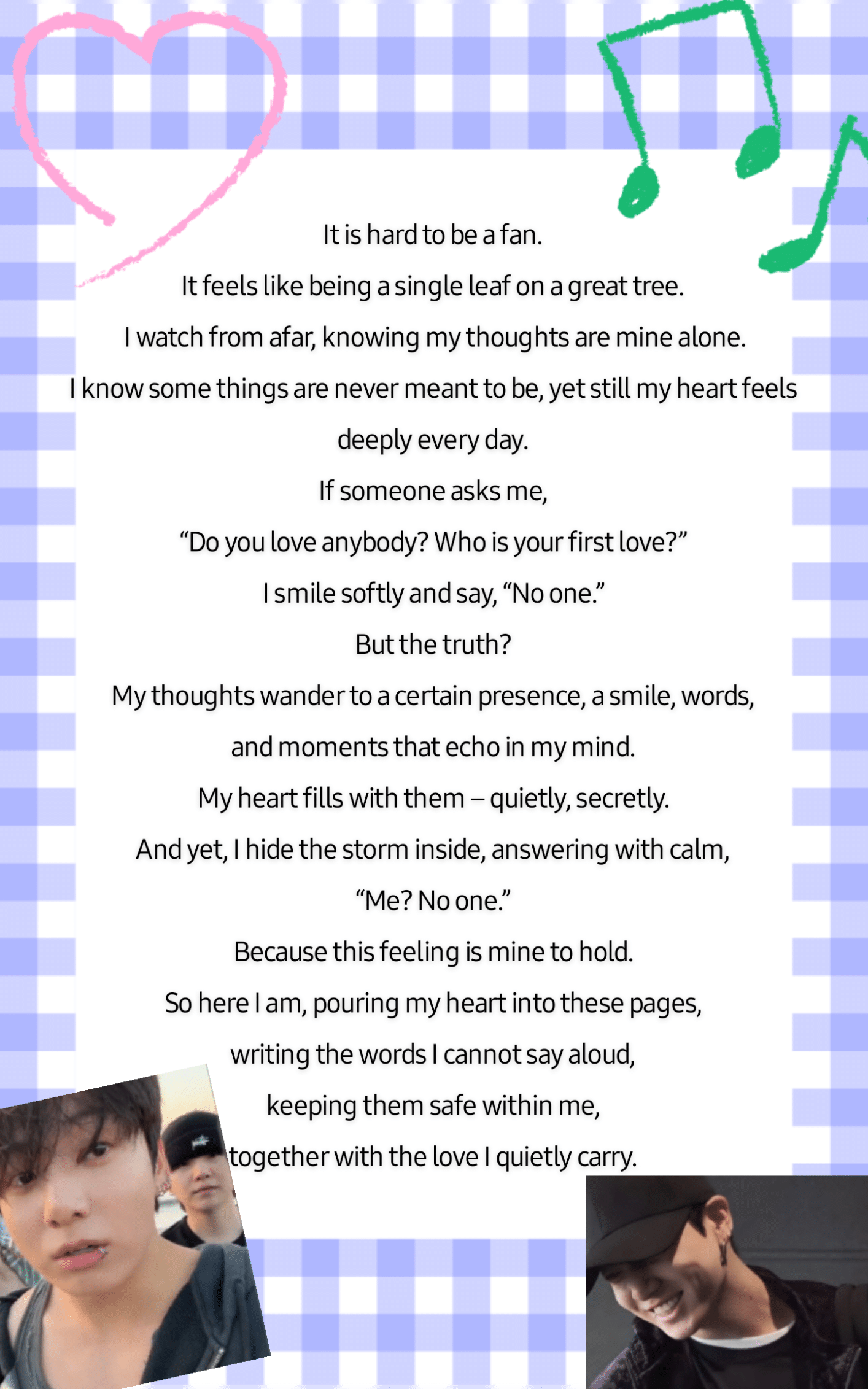 BTS Weverse Fan Letter
