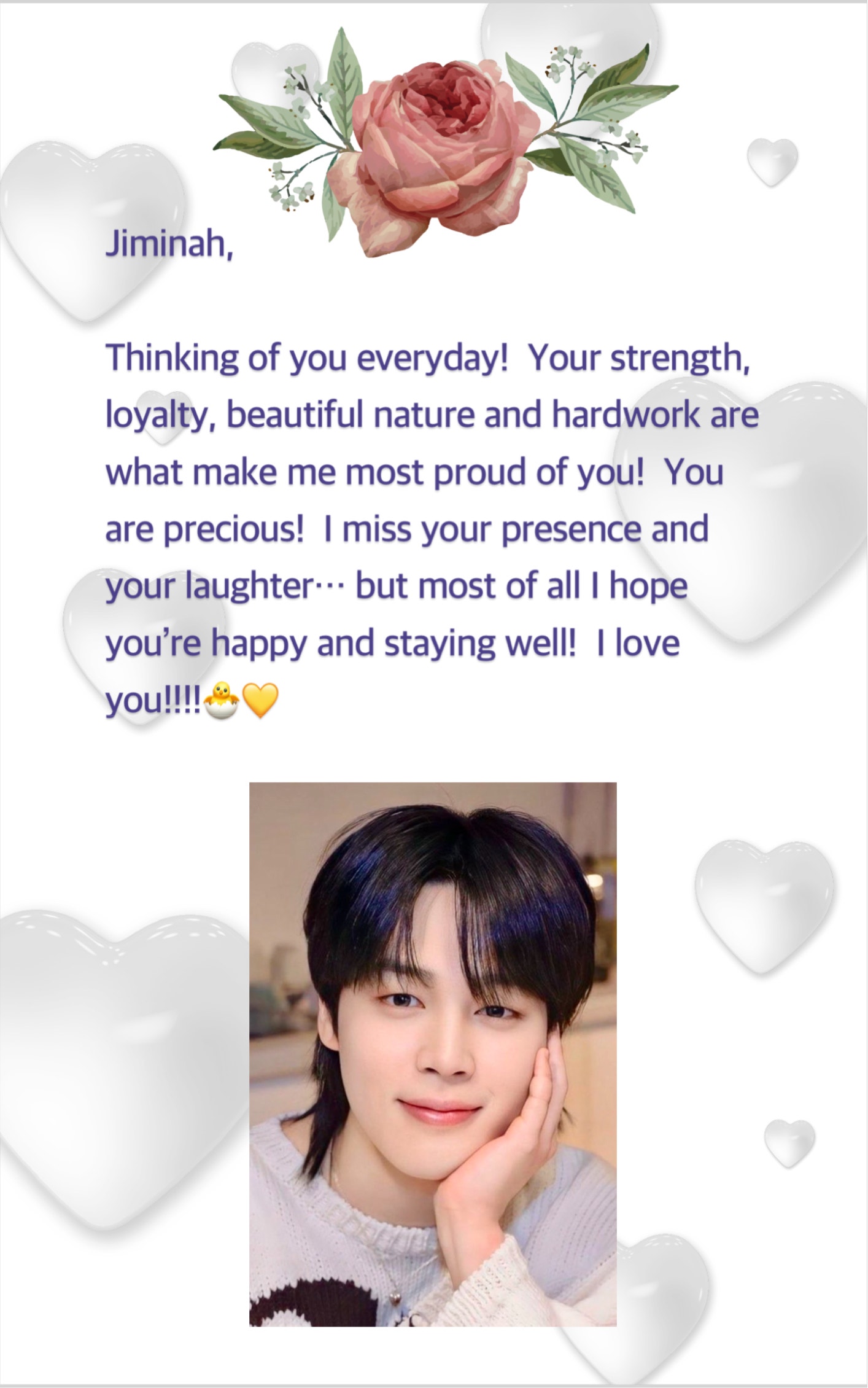 BTS Weverse Fan Letter