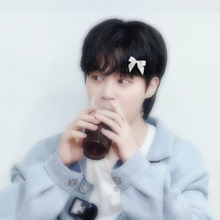 BTS Community Post - 💖 “Only Jimin can make drinking look this adorable ...