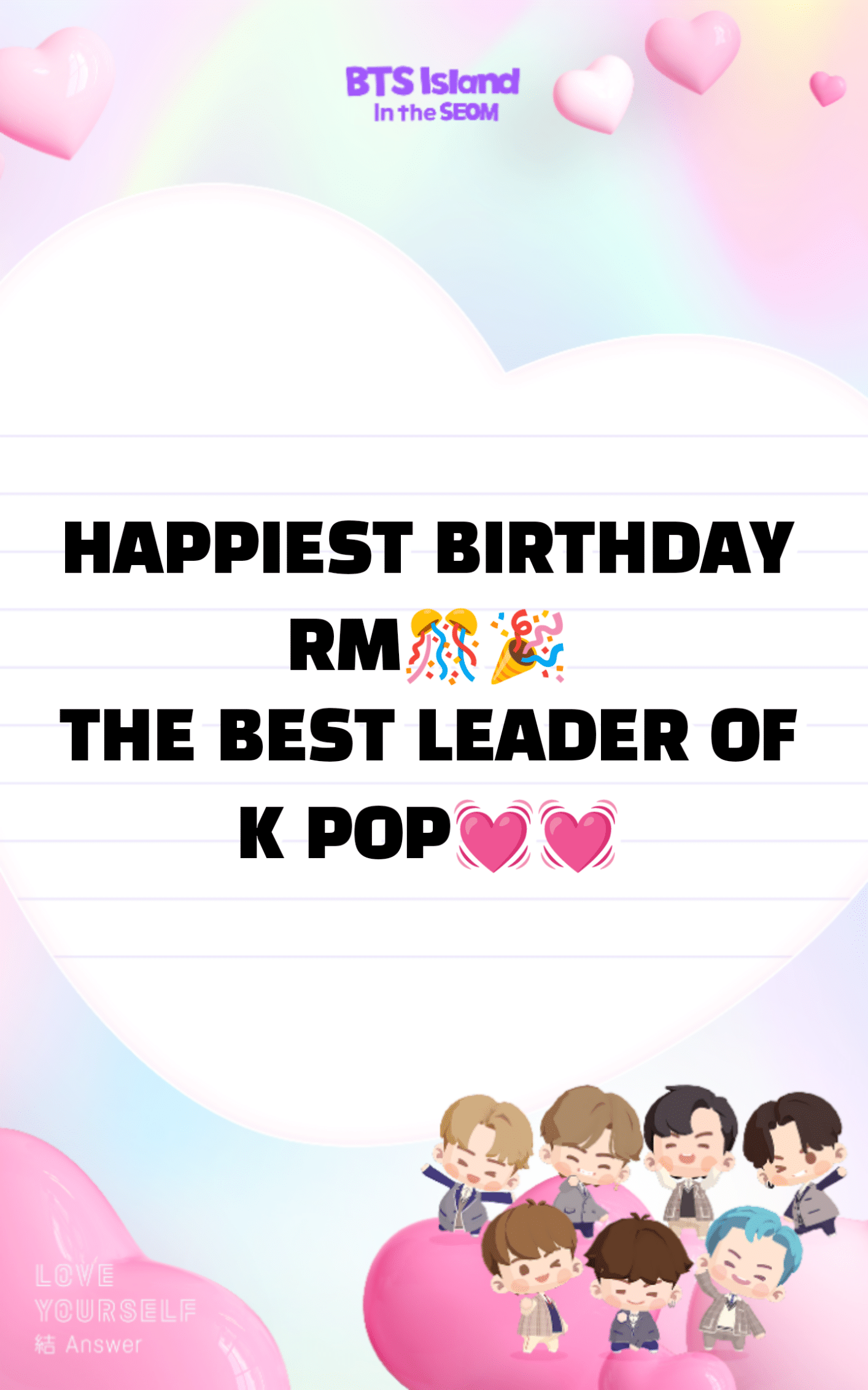 BTS Weverse Fan Letter