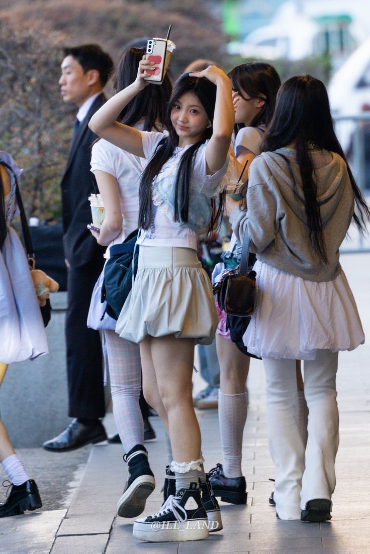 ILLIT Community Post - ILLIT FASHION IS SO CUTE 🤍😭