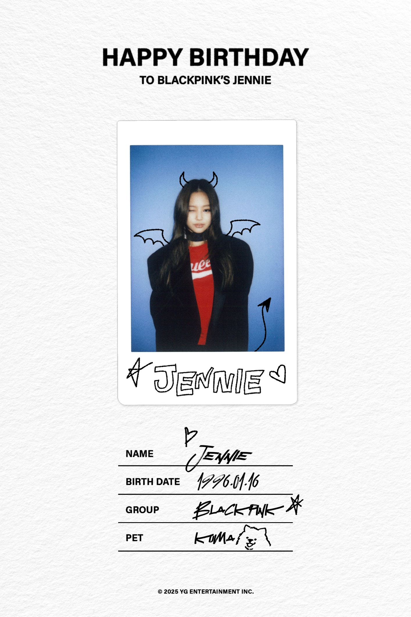 EXO Community Post - happy jennie day 🥳🥳🥳