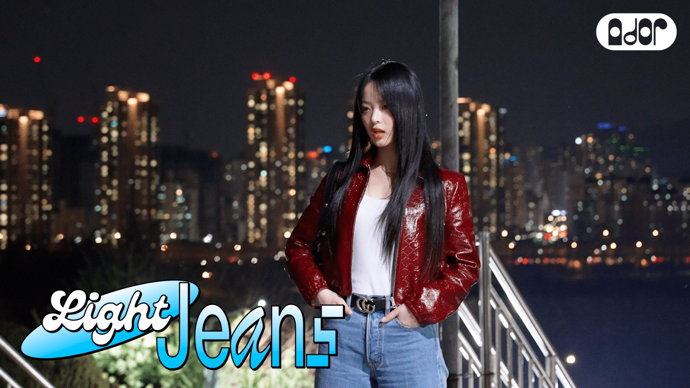 Weverse NewJeans Media - [Light Jeans] HANNI Gucci Horsebit Campaign Behind🤎 | NewJeans