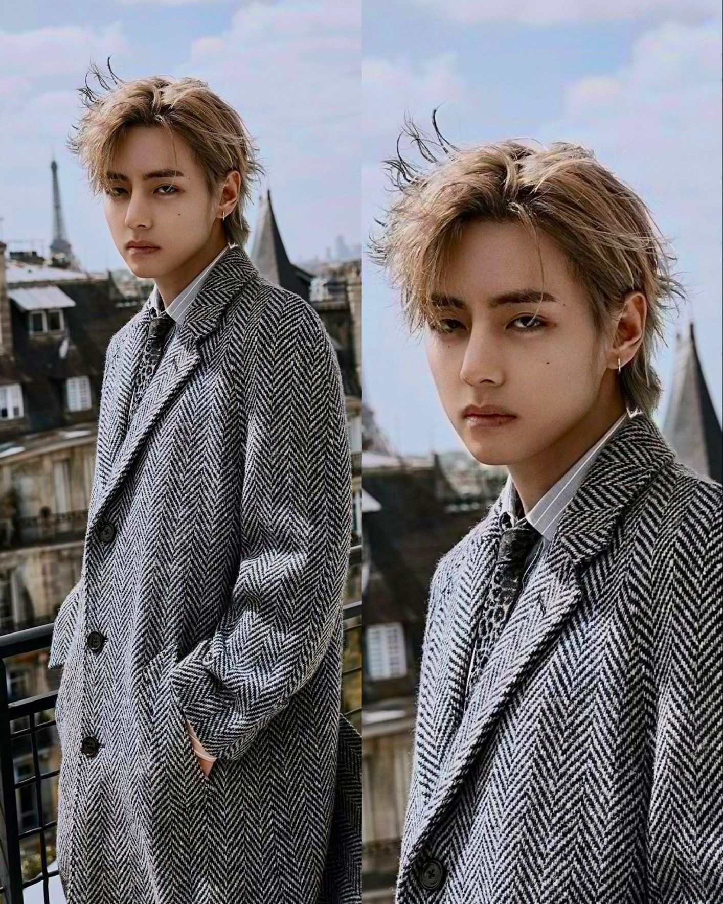 BTS Community Post - #to_v #dear_v_from_army Tae today ur winter ...