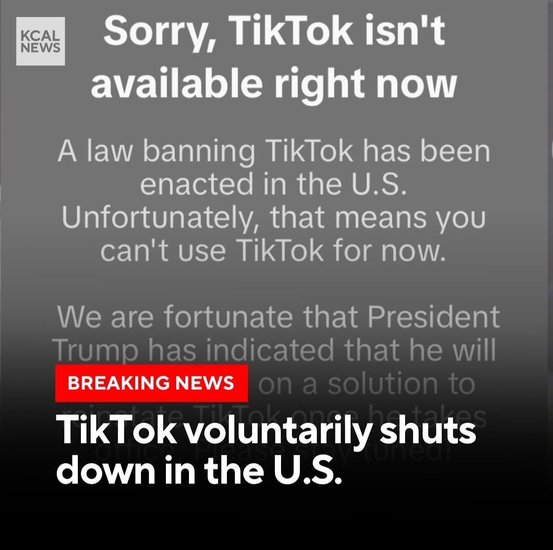 BTS Community Post - Update: TikTok is back up and running in the US ...
