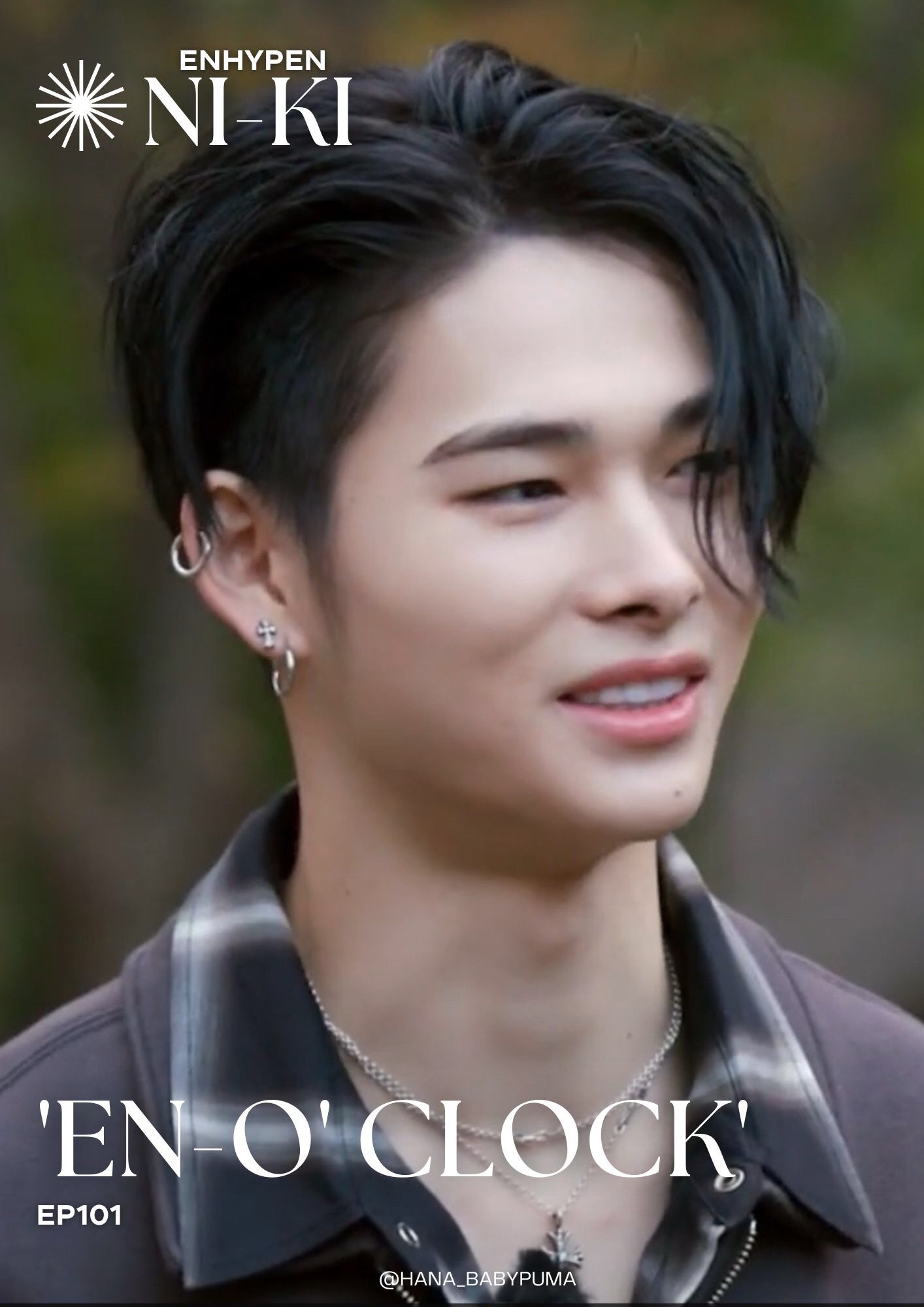 ENHYPEN Community Post - 'EN-O' CLOCK' EP101 かけ声のところ 🥕折ったり 釘打ちしたり 一生懸命し ...