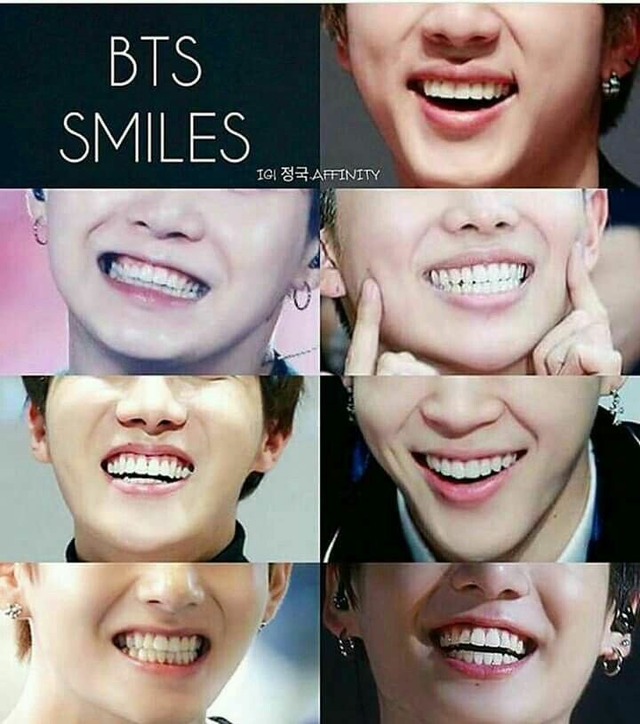 BTS Community Post - Their smiles are just- 💜💜