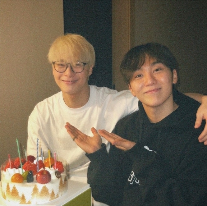 Seventeen Community Post 승관이가 빈이를 많이 보고싶어 하는구나 누나도 제일 의지하는 친구를 먼저