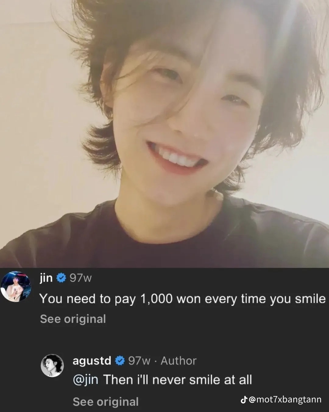 BTS Community Post - Yoongi,AgustD, Suga ---- Where are you? You really ...