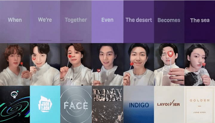 BTS Community Post - 🥹🫶🙌🏻 Pero que lindo y significativo es esto ...