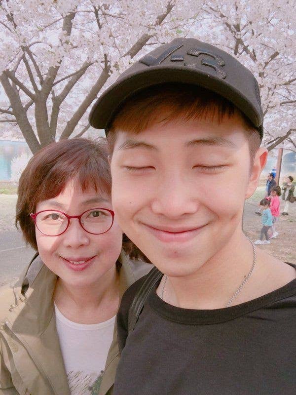 BTS Community Post - Happy Birthday to Namjoon's mom, the woman who ...