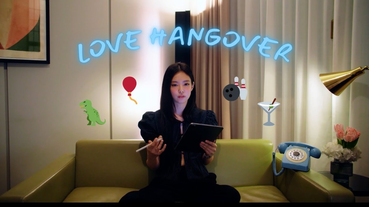 Weverse JENNIE Media - JENNIE – Love Hangover (Lyrics Breakdown in Korean)