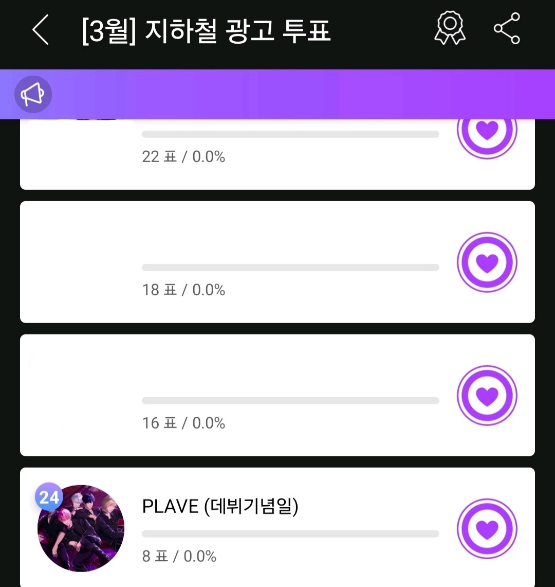 PLAVE Community Post - 플레이브 투표 완!