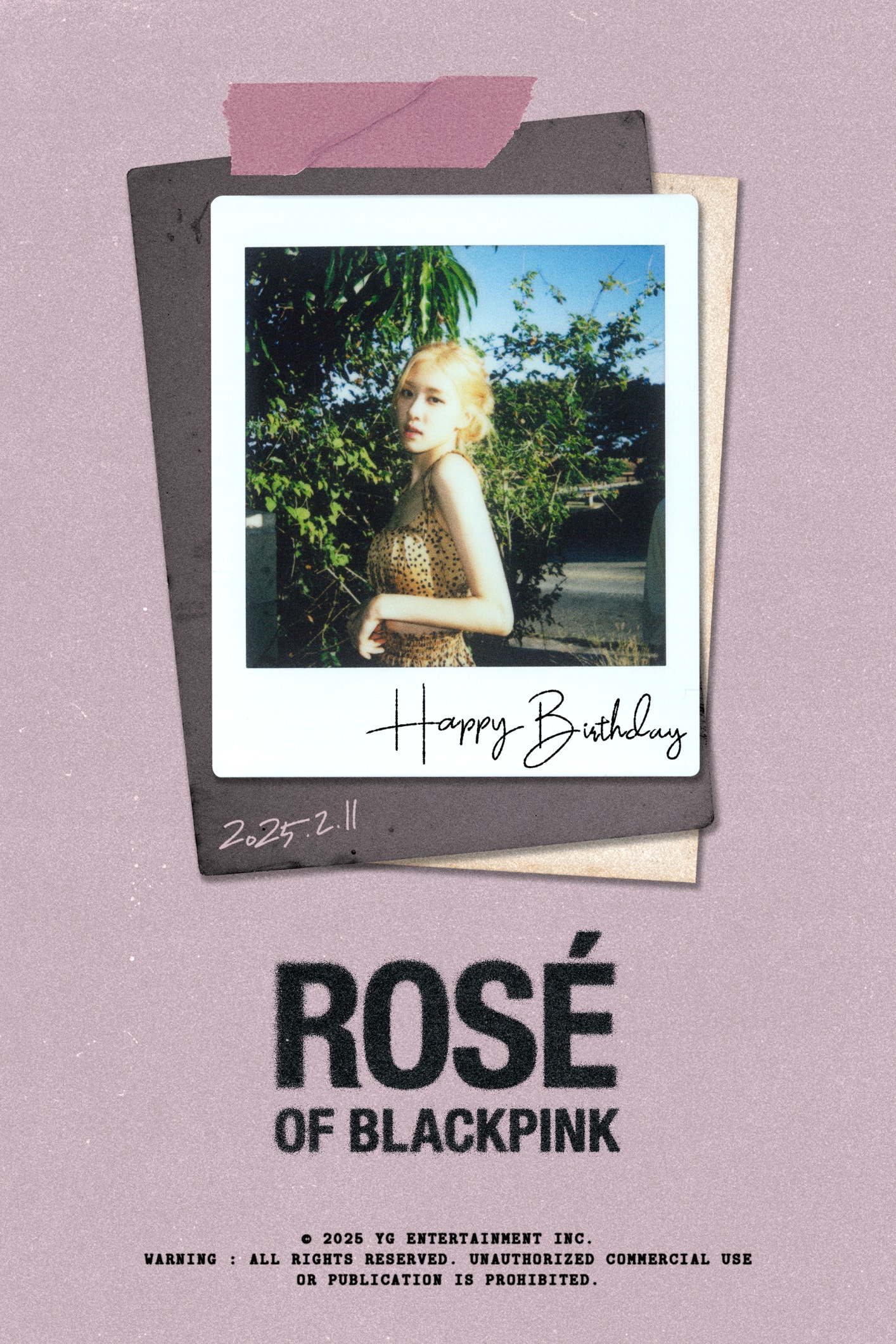 Weverse BLACKPINK Image - HAPPY BIRTHDAY ROSÉ
