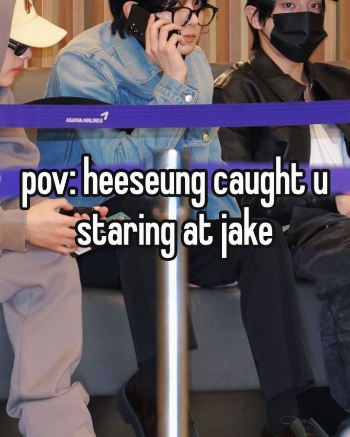 ENHYPEN Community Post - Enhypen core part-7 um will heeseung ever see me!😭🤝😂