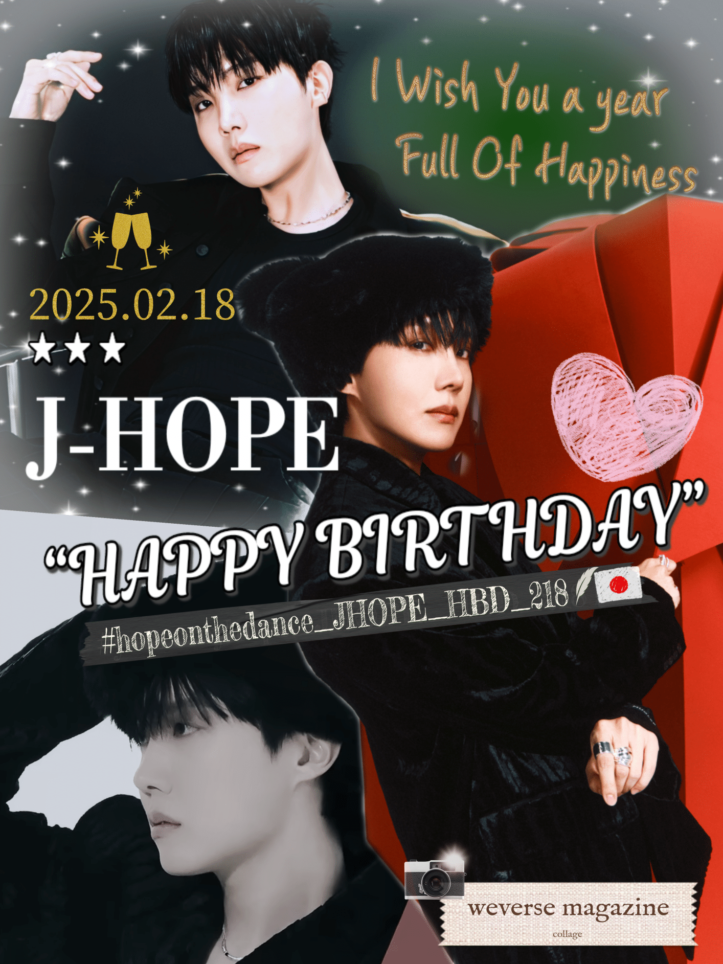 BTS Community Post - #hopeonthedance_JHOPE_HBD_218 🌟｡:*Angel Time🐿💛🐿💛🐿💛 ...