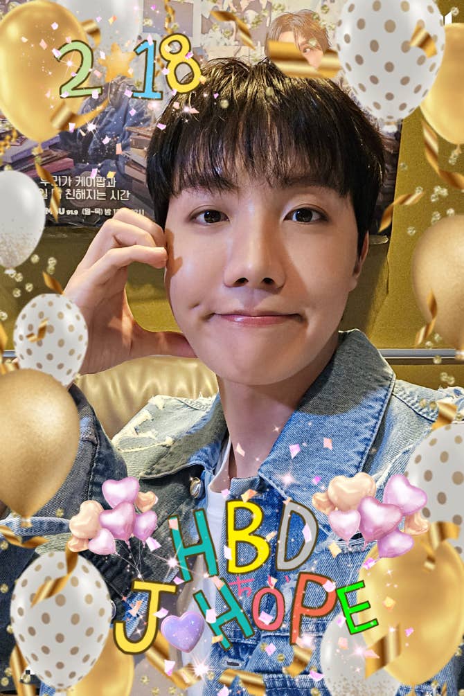 BTS Community Post - #hopeonthedance_JHOPE_HBD_218 🌟｡:*Angel Time🐿💛🐿💛🐿💛 ...