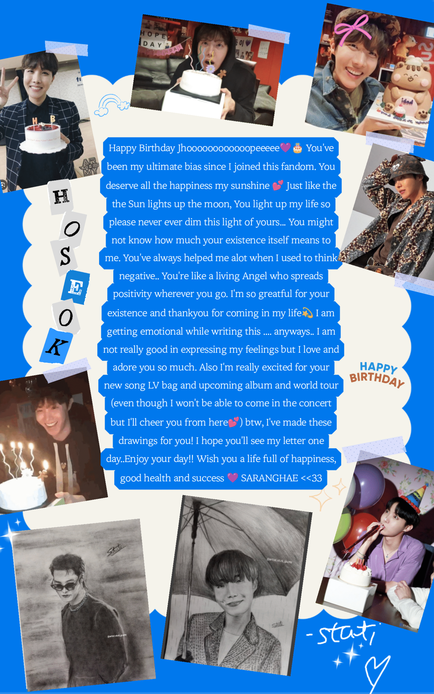 BTS Weverse Fan Letter