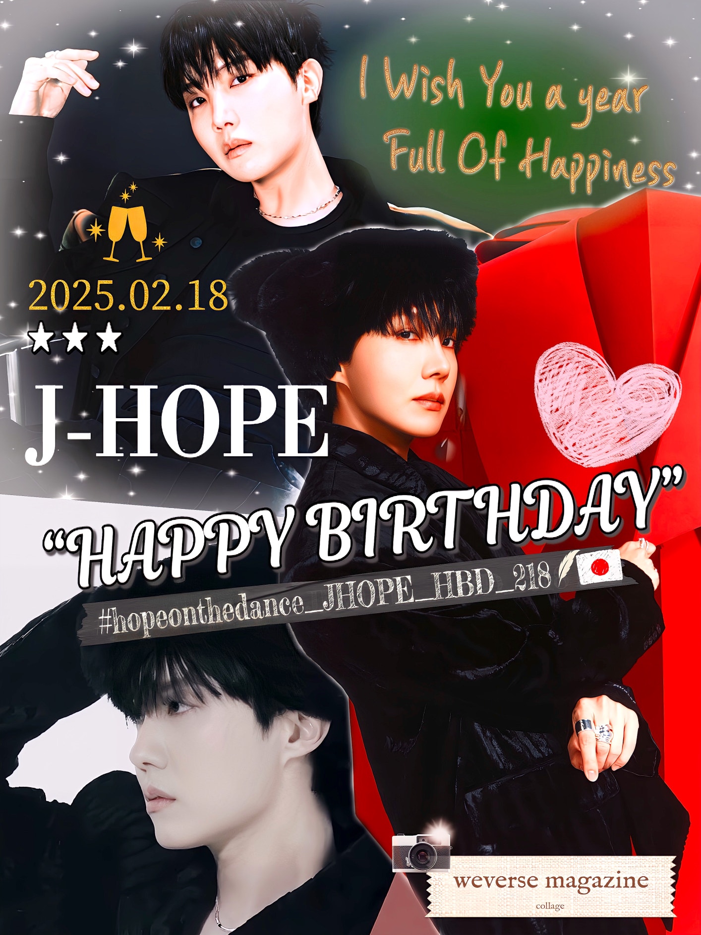 BTS Community Post - #hopeonthedance_JHOPE_HBD_218 *♥️* * * *♥️* * * *♥️* * ꕤ𝟸𝟶𝟸𝟻.𝟶𝟸.𝟷𝟾 ...