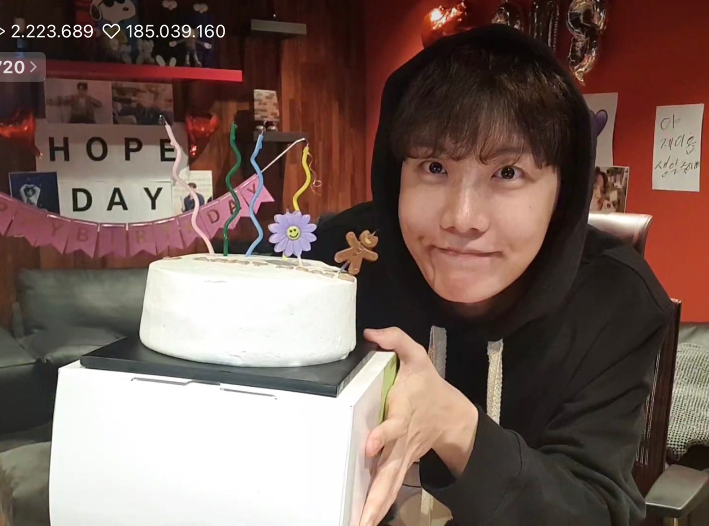 BTS Community Post - happy bday jhoooooooooooope 💜 we love you so much!