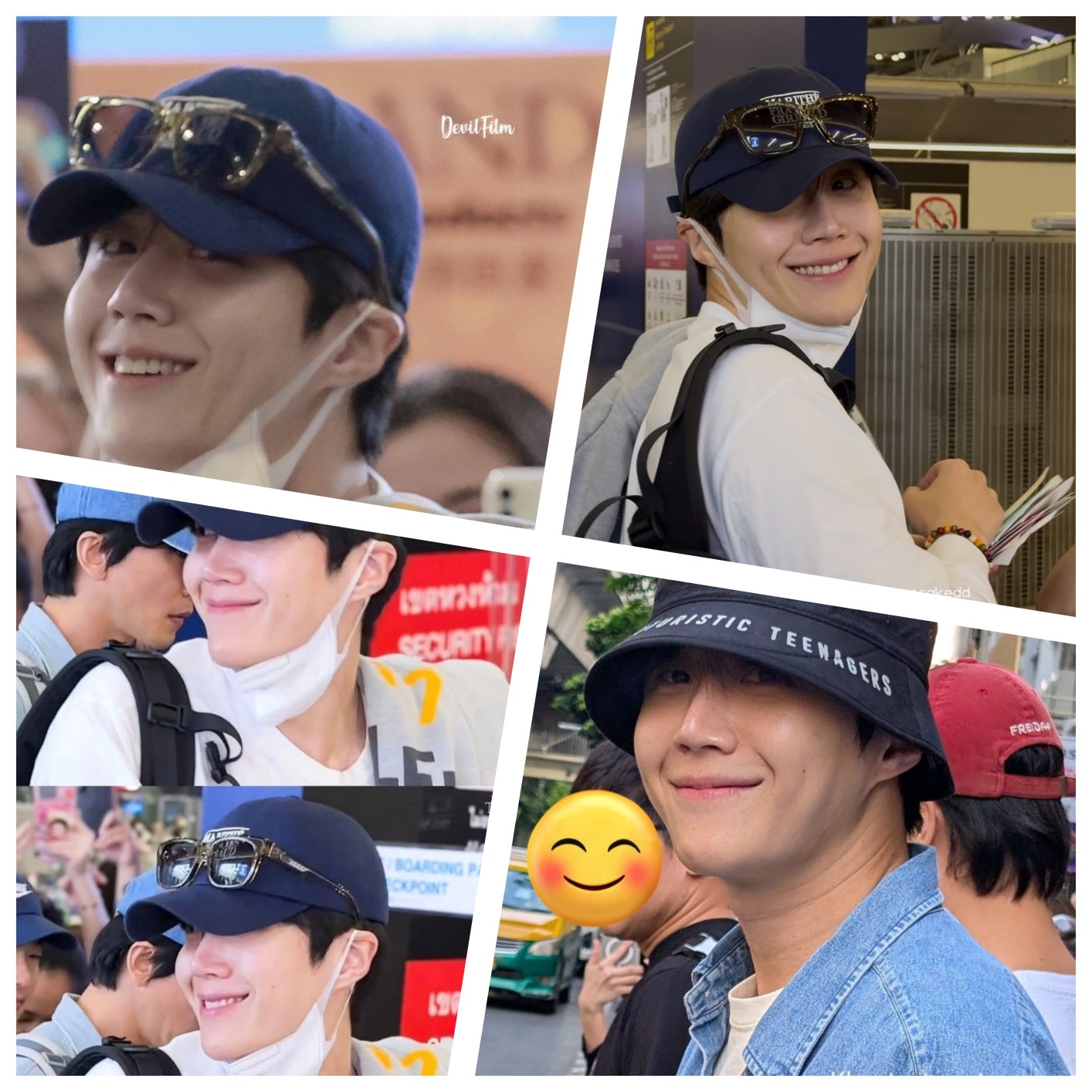 KIM SEON HO Community Post - 봄햇살 미소😊😊😊💙💙💙