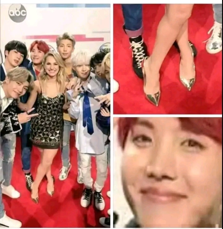 BTS Community Post - hide your pain and learn smile like j-hope.🙂😊😂😂🫶💜💜💜