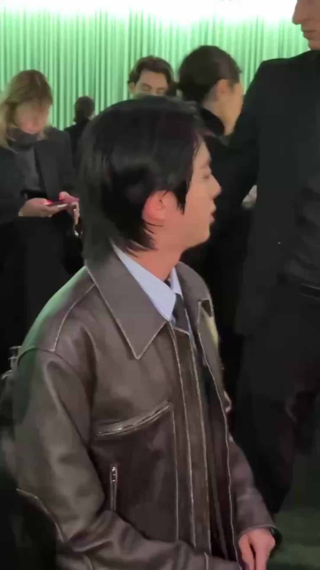 BTS Community Post - #Dear_Jin_from_ARMY #To_Jin L'OFFICIEL HK IG POST ️💚💙 GUCCI SUPERSTAR JIN # ...