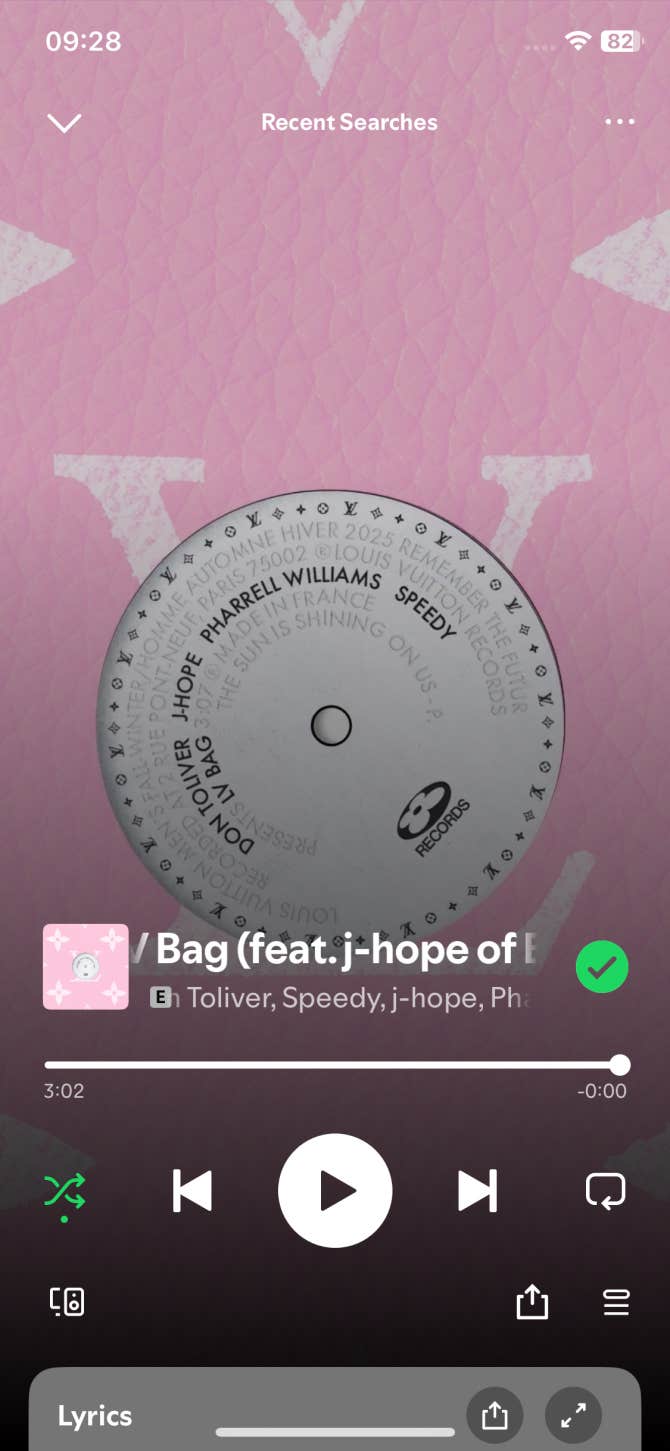 BTS Community Post - ARMY Please stream LV Bag by Don Toliver & Speedy feat. J-Hope & Pharell ...
