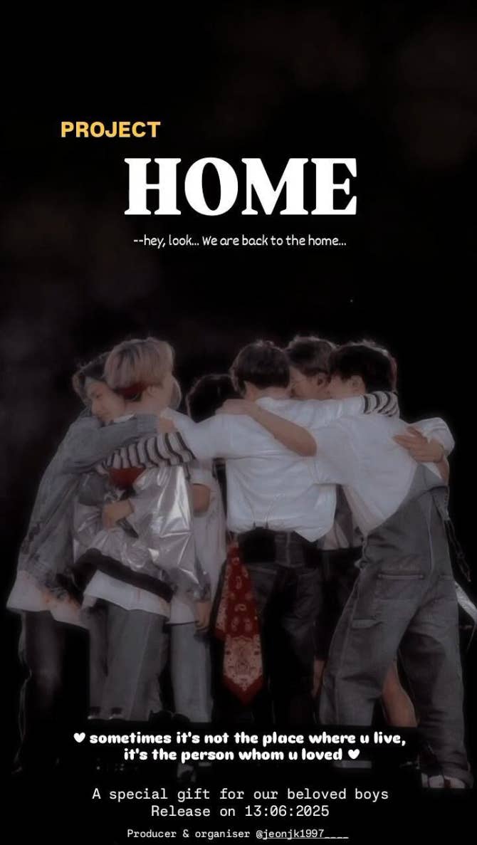 BTS Community Post - HELLO ARMY! 💜💜 We are preparing a Welcome back home gift for our Bangtan ...