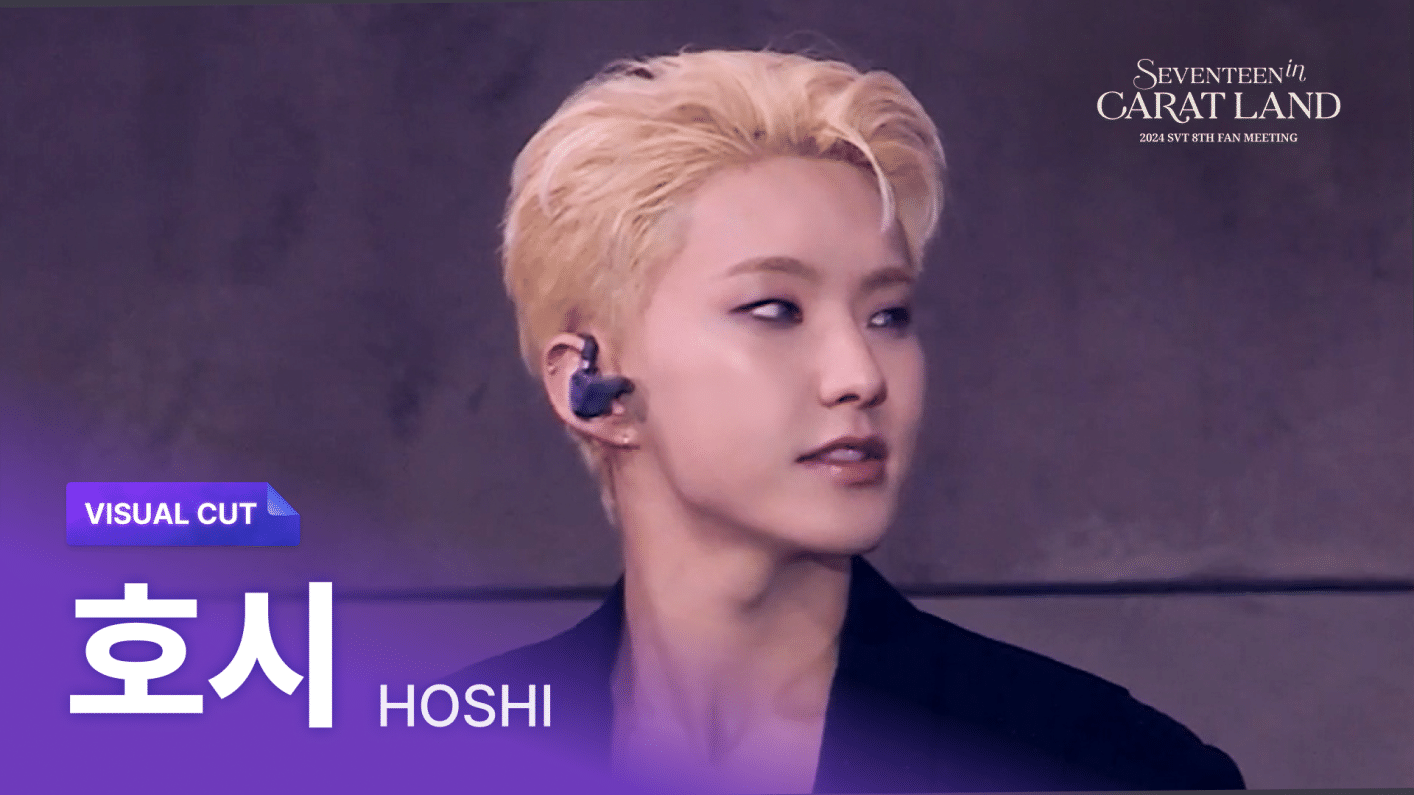 Weverse SEVENTEEN Media - 2024 SVT 8TH FAN MEETING VOD - VISUAL CUT #5 HOSHI