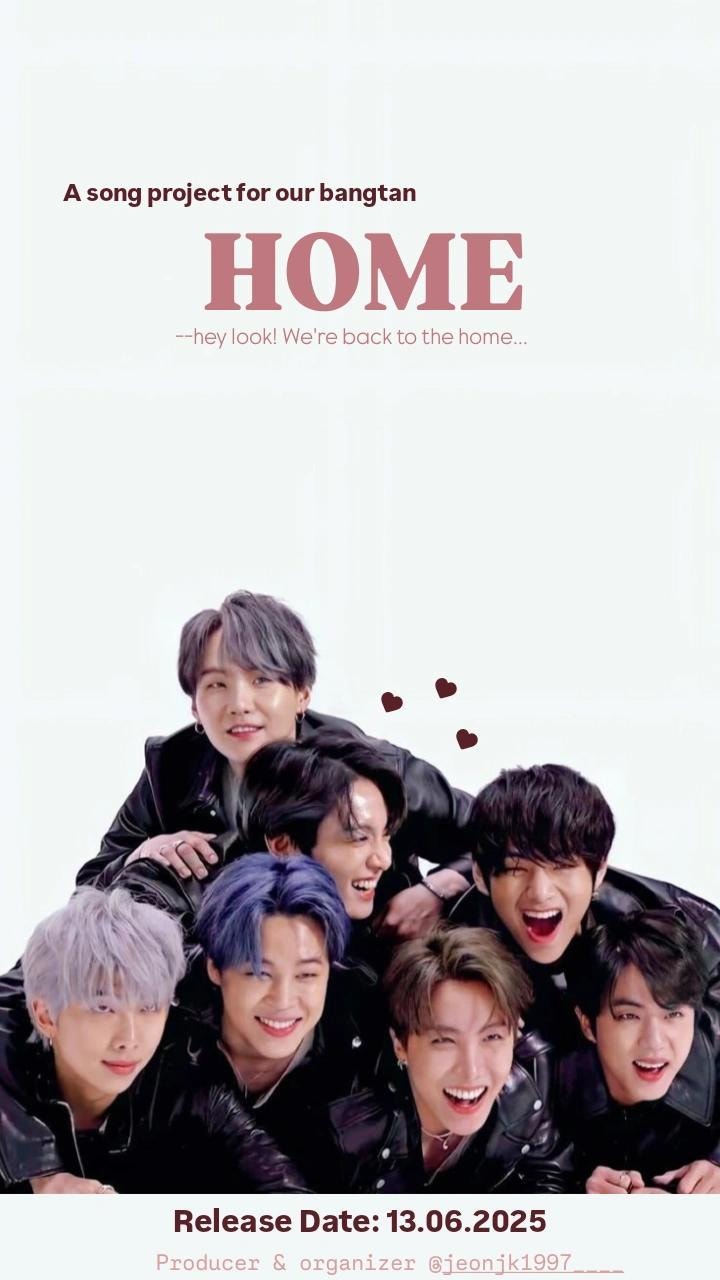 BTS Community Post - #projecthome #bts #btsarmy #bangtansonyeondan #bangtanarmy