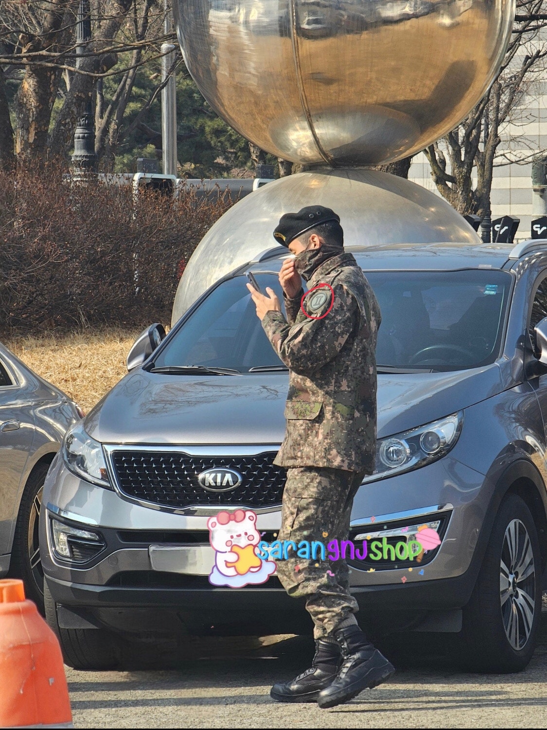 BTS Community Post - Sergeant Kim Taehyung 🫡