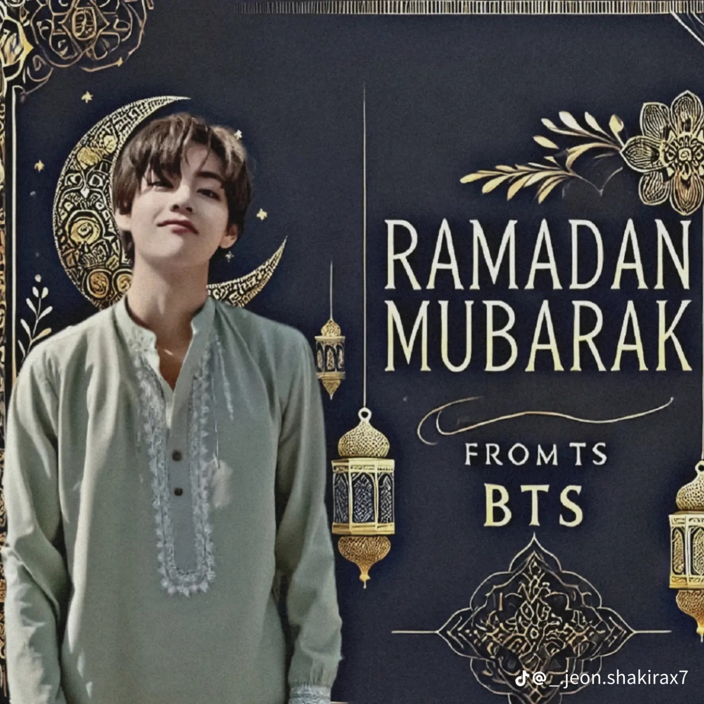 BTS Community Post - 🌛-..-***..-..-RAMADAN..MUBARAK-..-..***-..-🌜