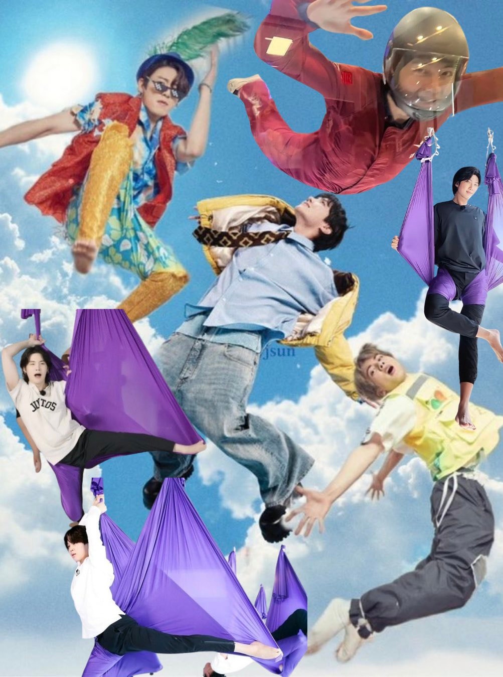 BTS Community Post - let's fly high babyyy💜💜