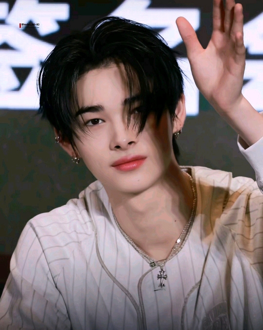 ENHYPEN Community Post - wow, Ni-ki is trying to rizz us up he so cute