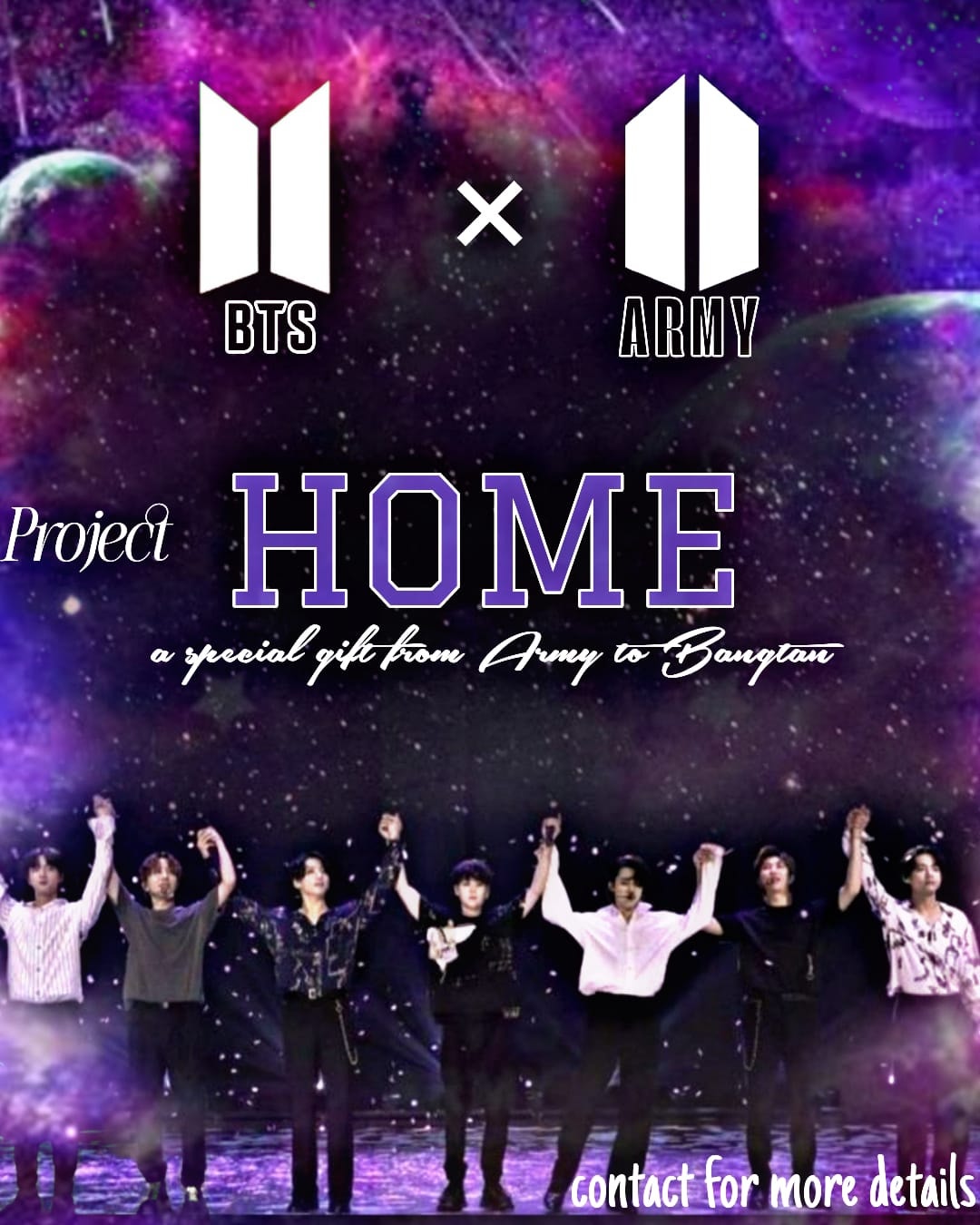 BTS Community Post - A song from ARMY to BTS 💜 #projecthome