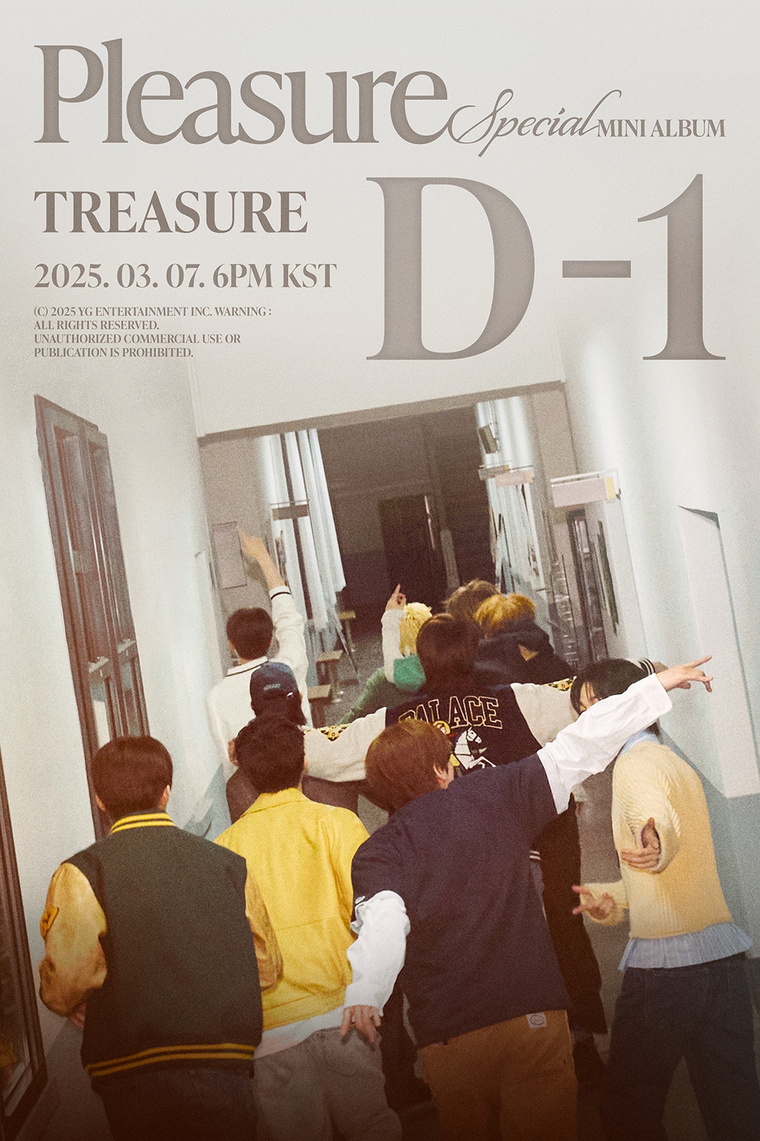 Weverse TREASURE Image - TREASURE - SPECIAL MINI ALBUM [PLEASURE] D-1 Poster