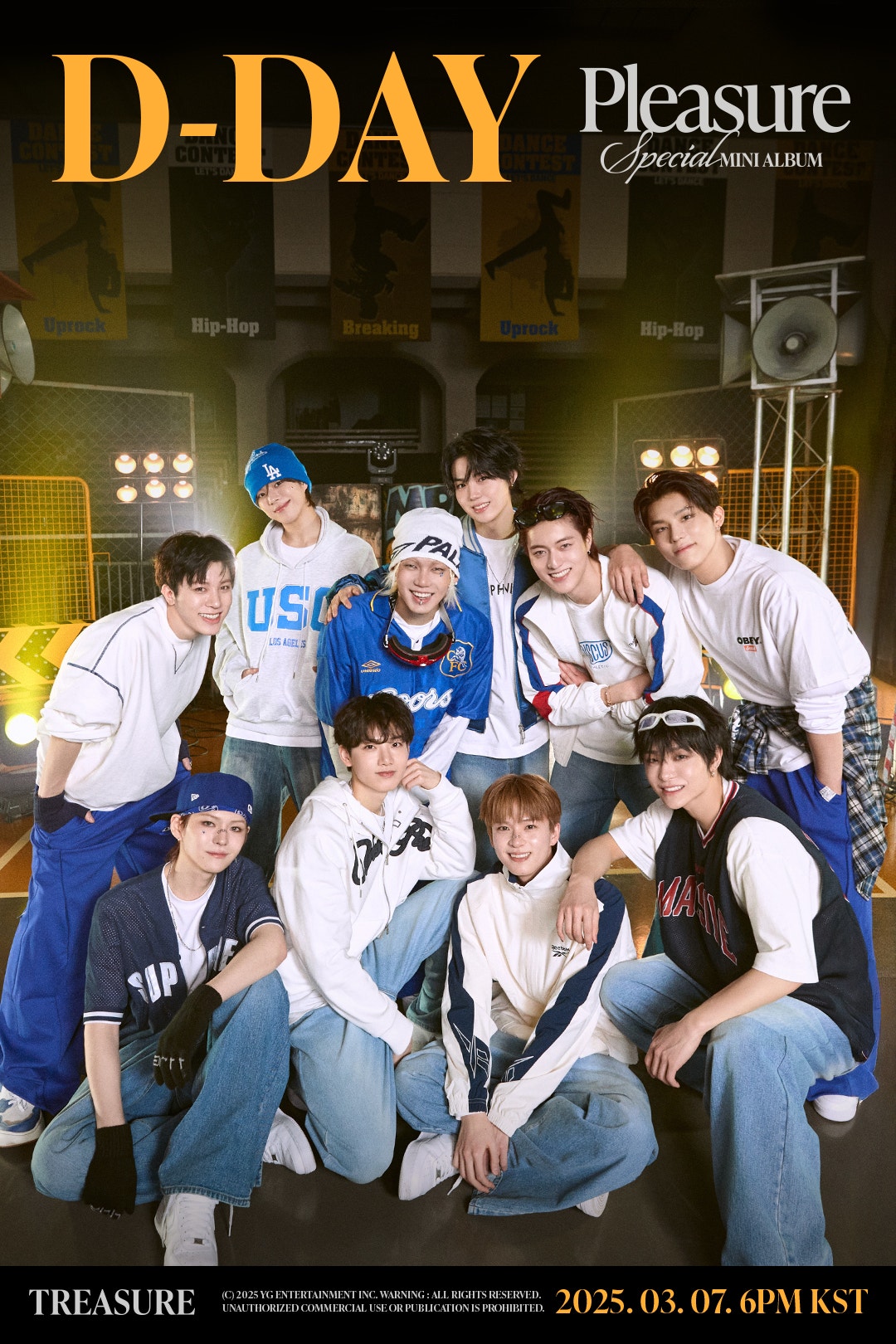 Weverse TREASURE Image - TREASURE - SPECIAL MINI ALBUM [PLEASURE] D-Day Poster