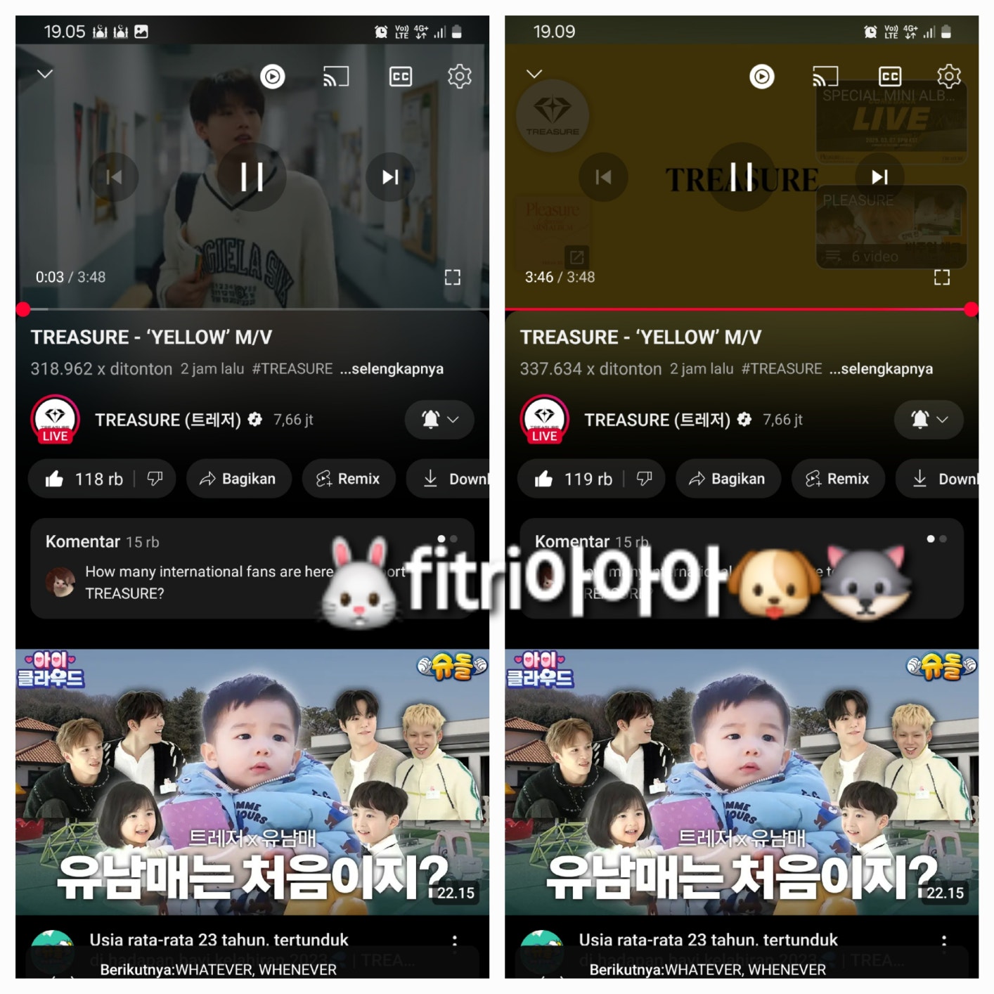 TREASURE Community Post - [07 - 03 - 25] yellow yellow yellow streaming ...