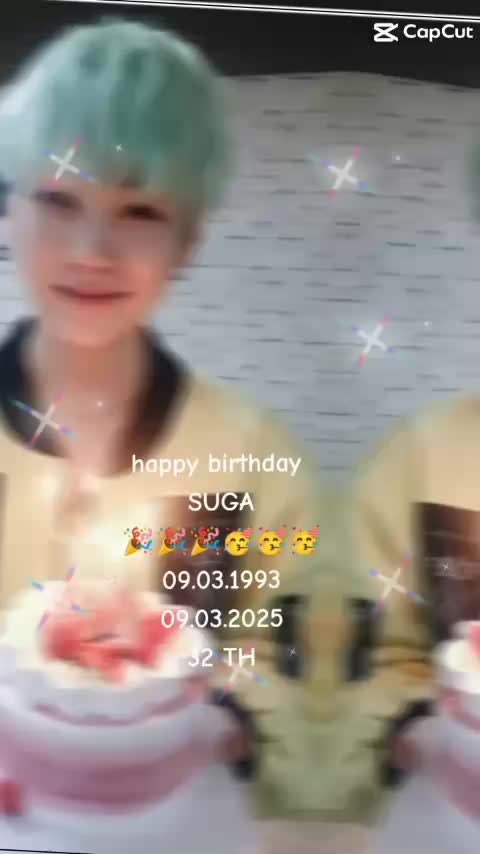 BTS Community Post - happy birthday suga