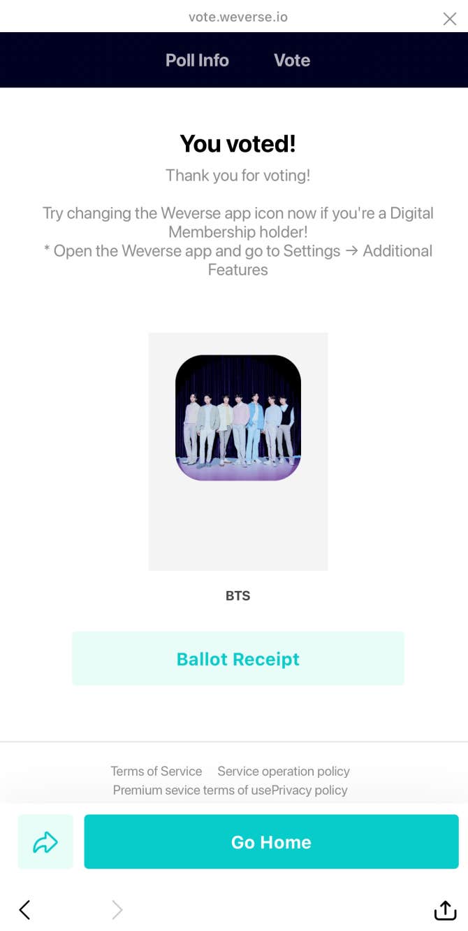 BTS Community Post - A new voting has come to Weverse. BTS, Blackpink, Babymonster, Le Sserafim ...